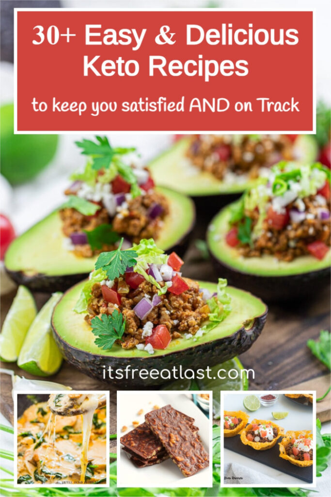 30+ Easy & Delicious Keto Recipes to Keep You Satisfied AND On Track ...